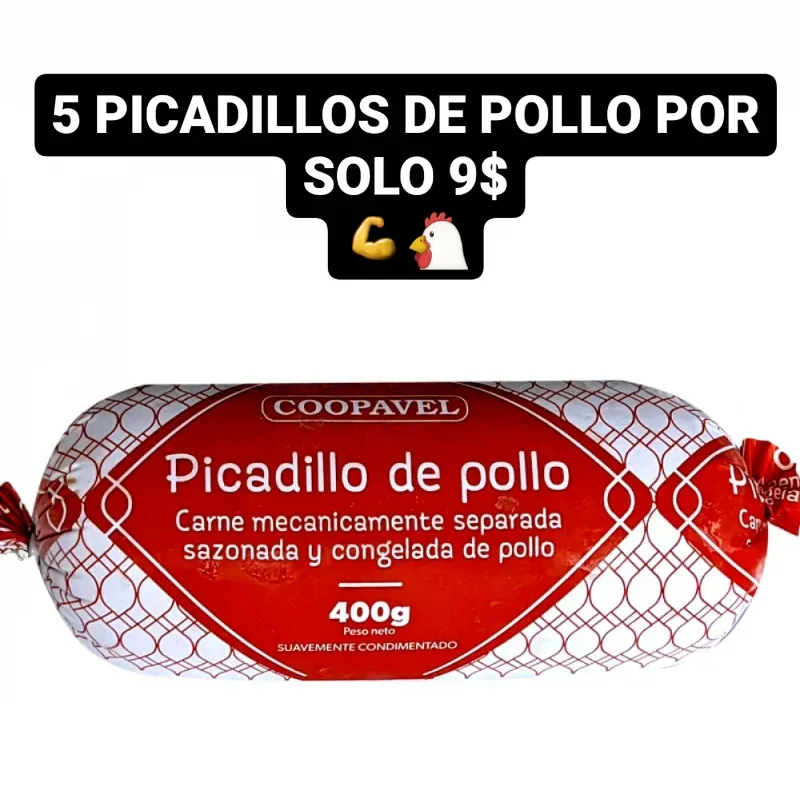 Picadillo de Pollo de 400gr (5 unidades), CÁRNICOS - Animal Nocturno ...