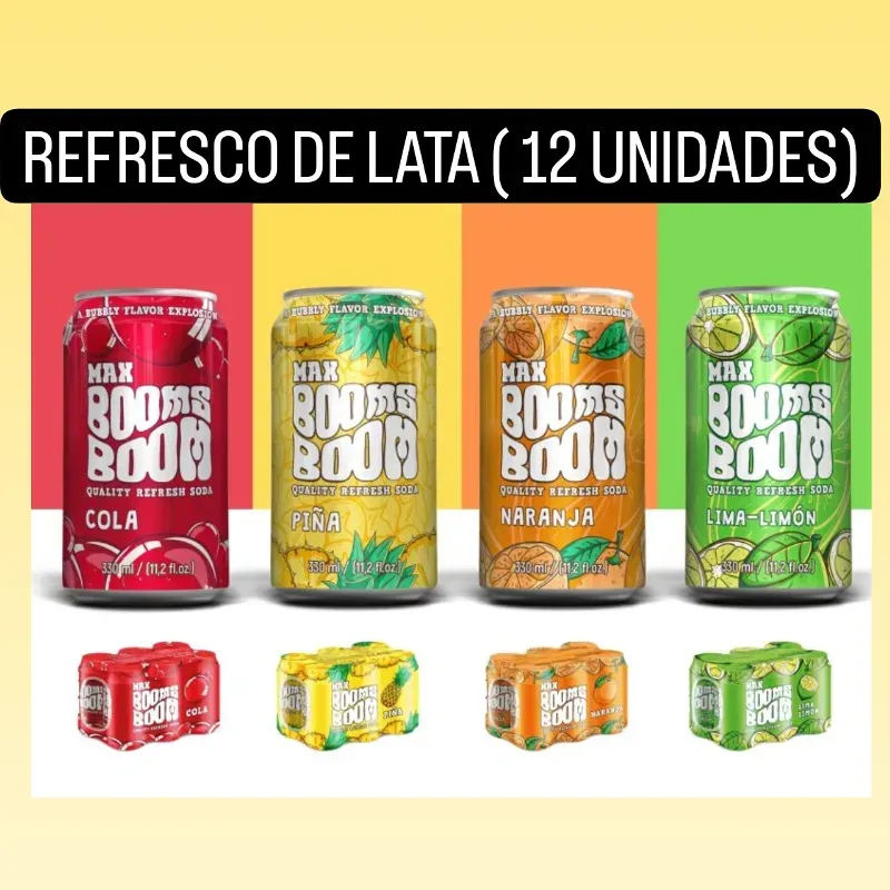 REFRESCO DE LATA ( 12 UNIDADES), Bebidas - Animal Nocturno | El Yerro Menú