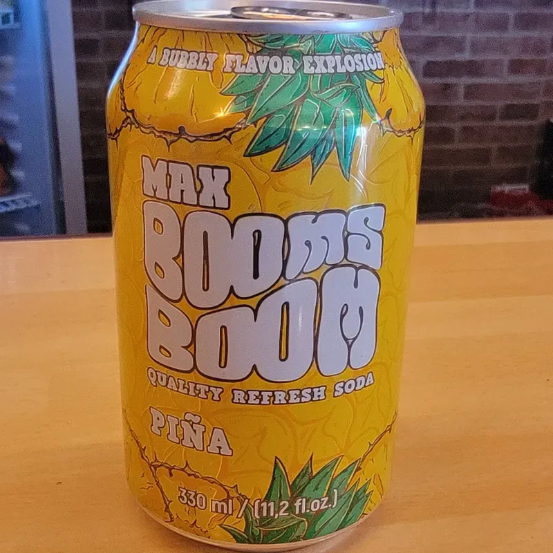 Refresco Max Boom Piña, Liquidos - Carpe Diem Caibarien | El Yerro Menú