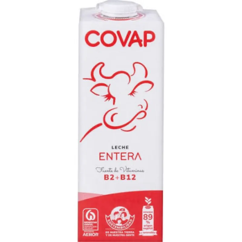 Leche Entera Fluida 1LT, LÁCTEOS - Chiringuito | El Yerro Menú
