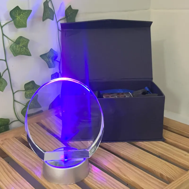 Lámpara Medio círculo de cristal , Manualidades : con amor - Mi ...