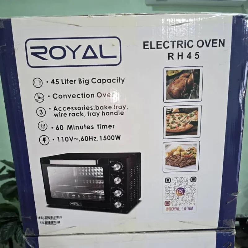 Horno marca ROYAL, Microwave y Hornos - MostaShop | El Yerro Menú